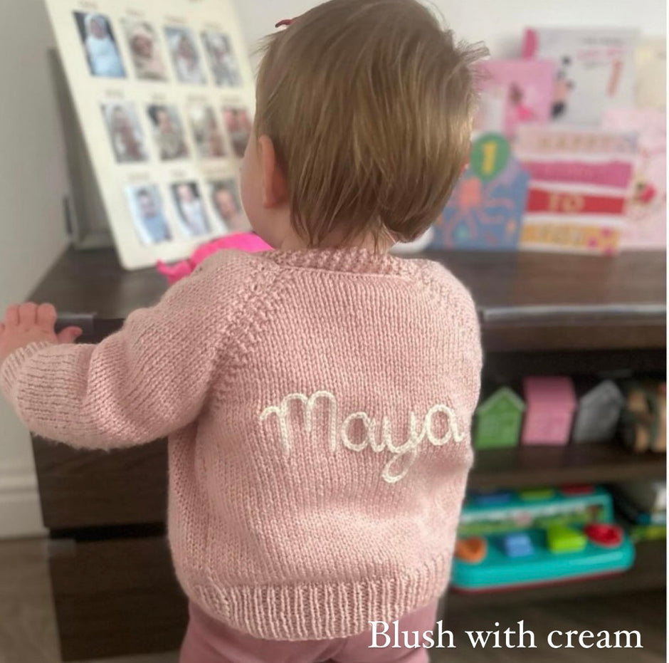 Name Knits - Personalised Baby Cardigans, Blankets and Hats